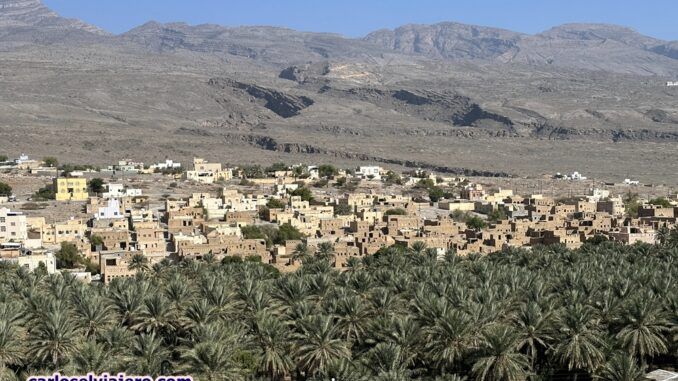 La antigua ciudad de Al Hamra. El Omán más ancestral - Carloselviajero